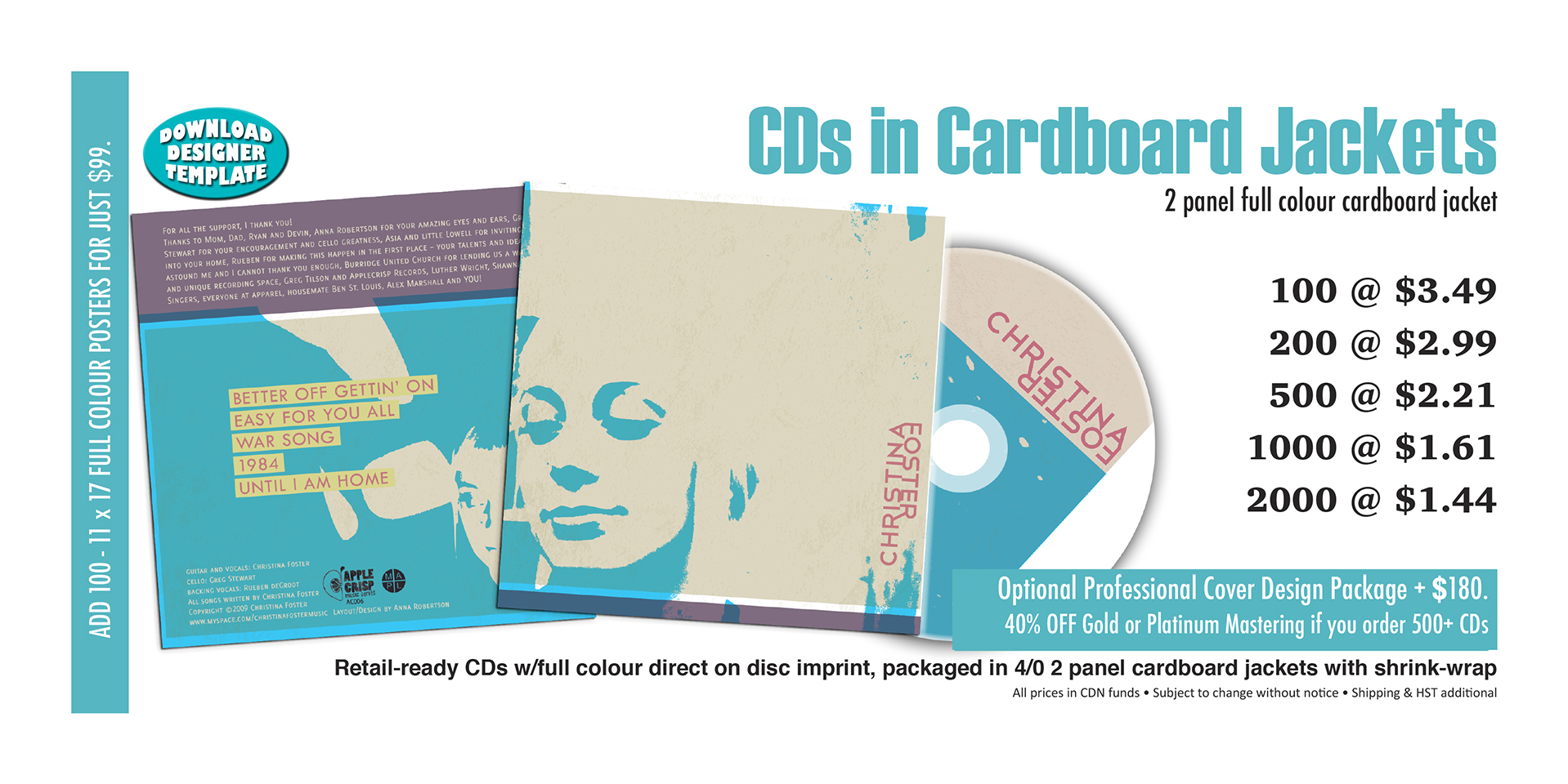 CD Prices – Summit Sound